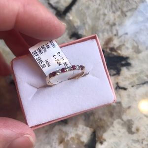 kuber | Jewelry | 4 K Yellow Gold Ring Band With Genuine Diamonds ...